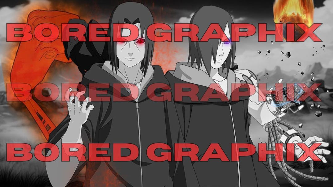 Unlikely Allies - Itachi and Nagato Digital Graphic - Etsy