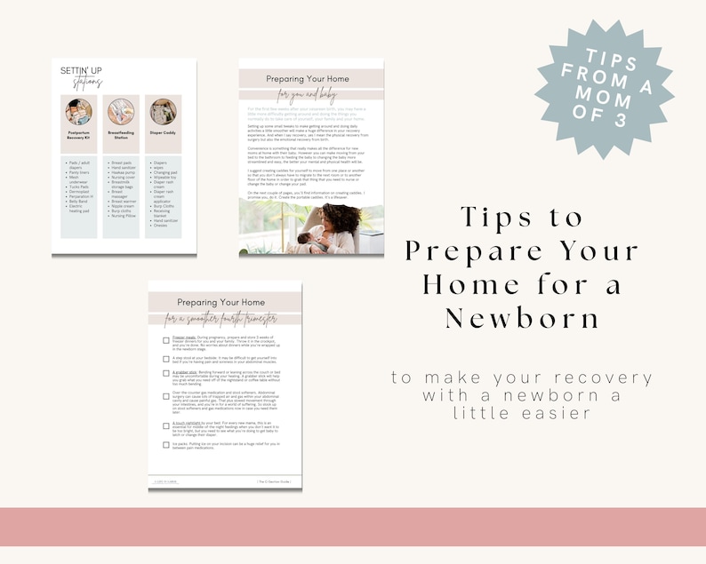 C-section Birth Guide | Empowering Cesarean Recovery & Preparation | In ...
