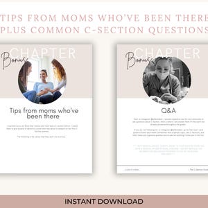 C-section Birth Guide | Empowering Cesarean Recovery & Preparation | In ...