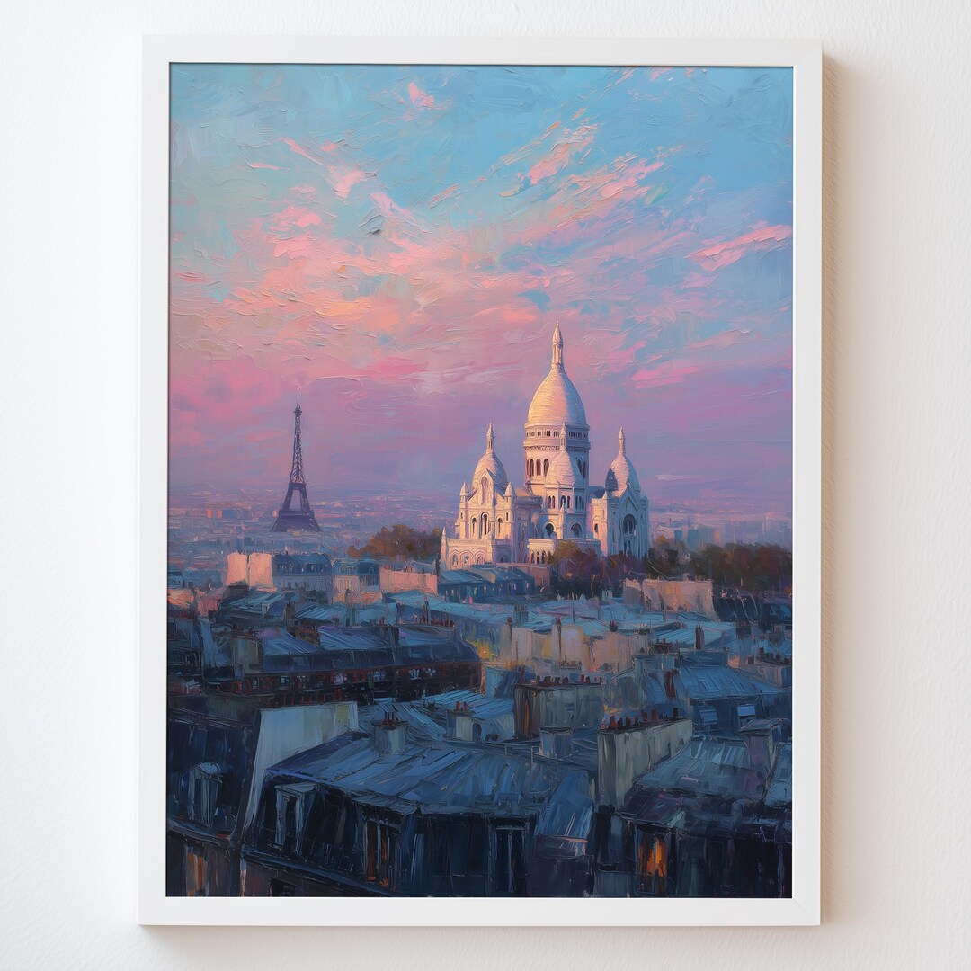 Mont Marte, Arte de Parede Impressa e Emoldurada, Estilo Impasto ...
