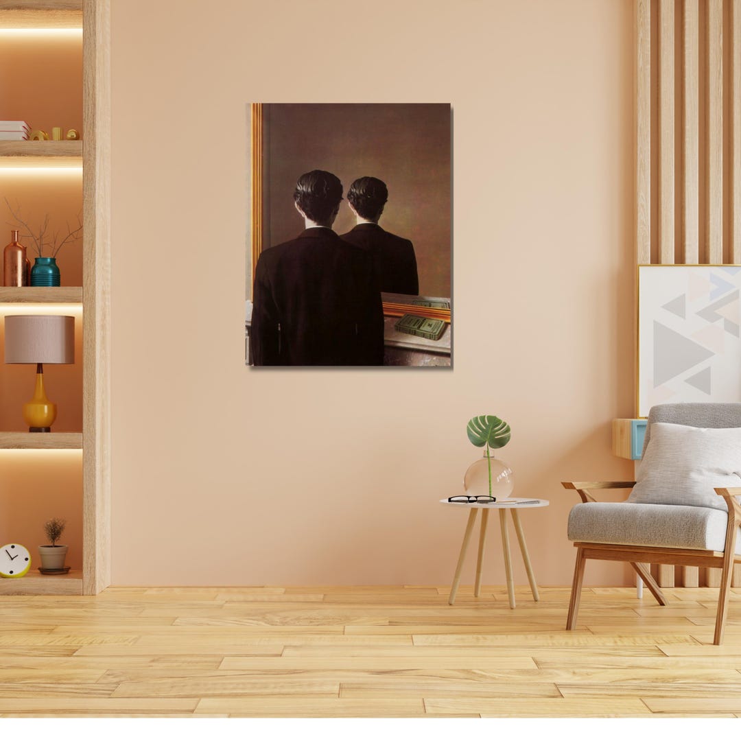 René Magritte Not to Be Reproduced Surrealist Art Print – La ...