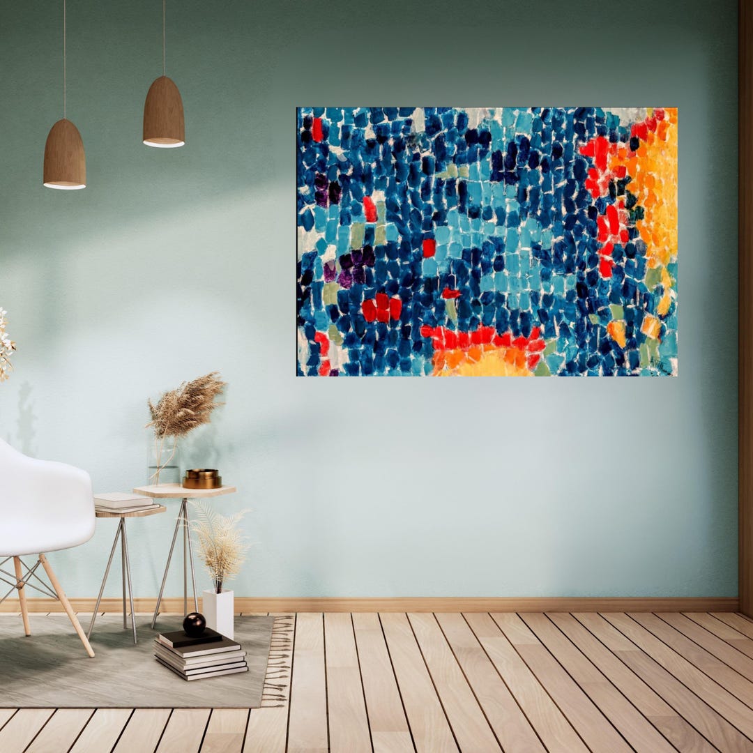 Colorful Art Print Poster Alma Thomas Arts, Modern Wall Art Alma Thomas ...