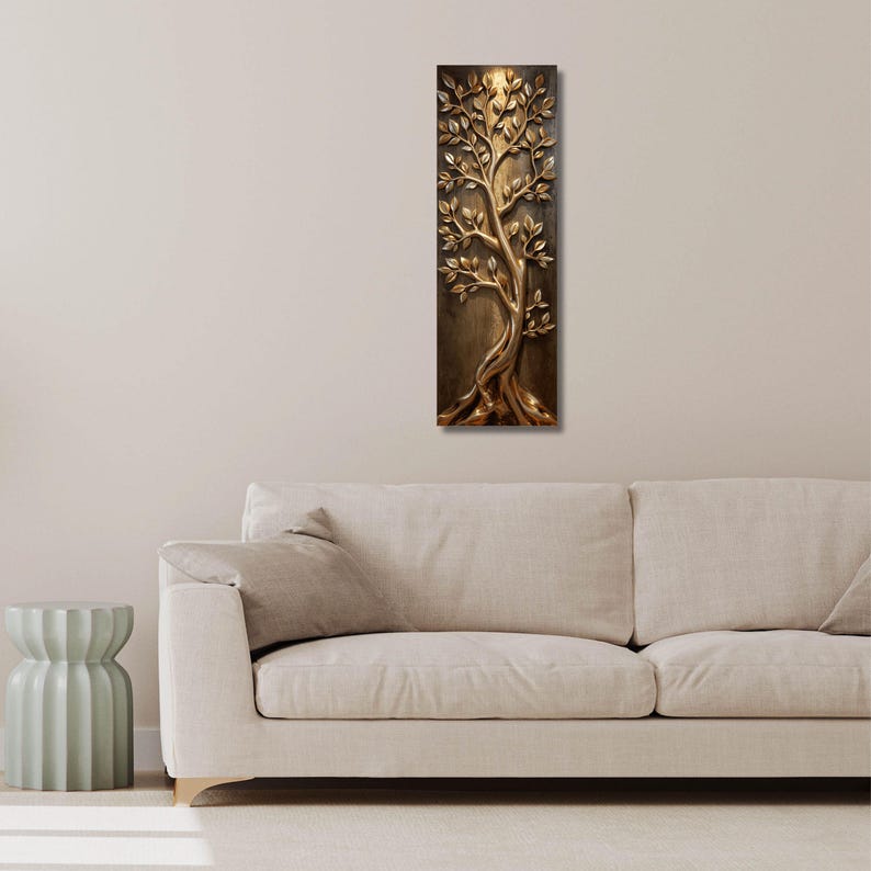 Long Narrow Wall Artlong Vertical Wall Art,tall Narrow Wall Art ...