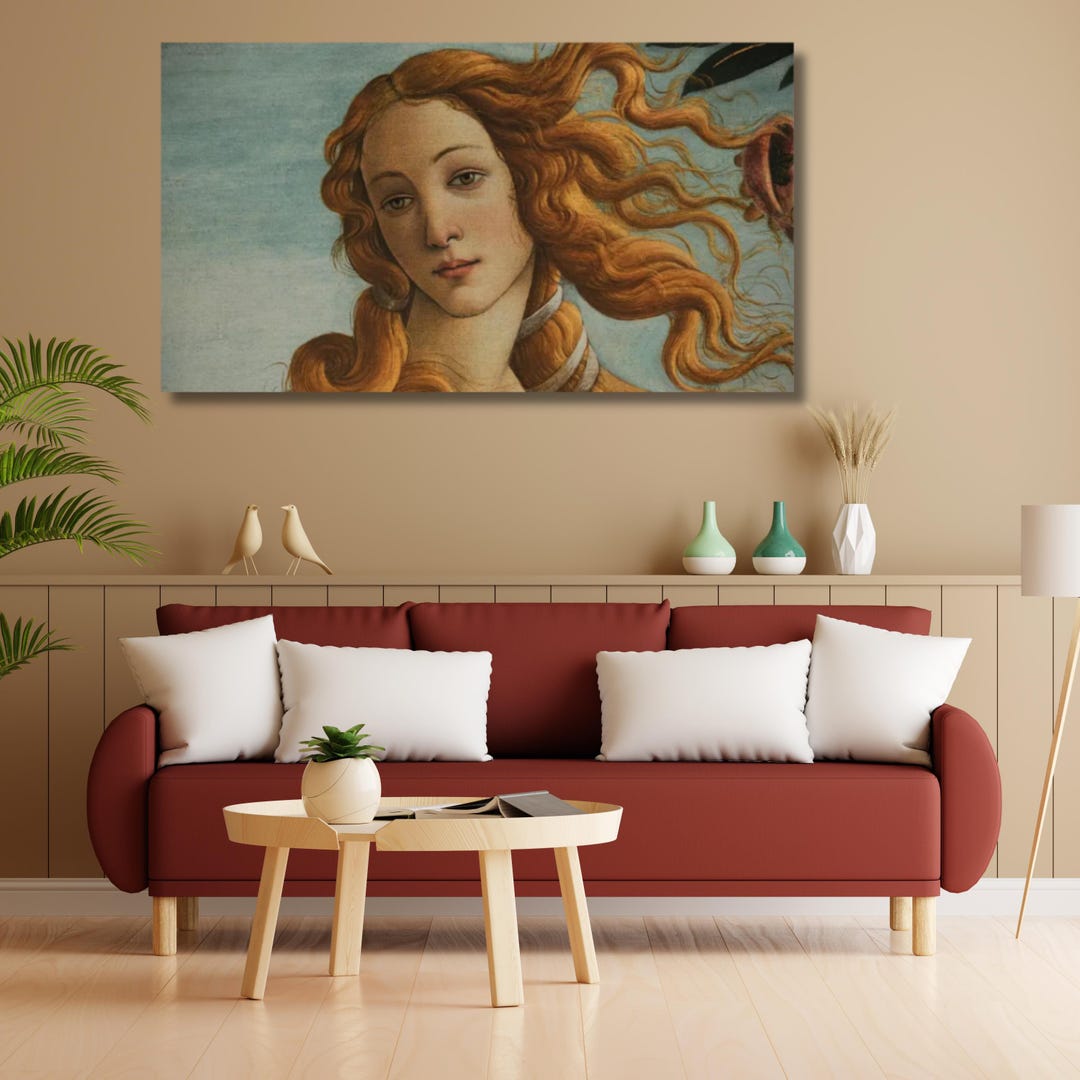 Sandro Botticelli Birth of Venus Canvas Print | 1485 Vintage Art Poster ...