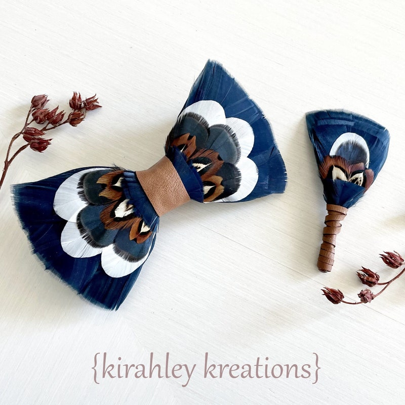 Brown Pheasant Tie - Etsy