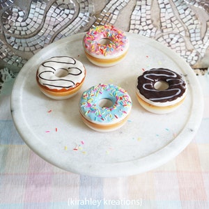 Donut Trinket Box | Food Lover Wedding Ring Bearer Box | Foodie Dessert ...