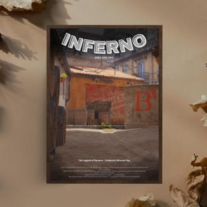 Inferno CS:GO Poster | Coldzera AWP Graffiti Tribute (digital Print) - Etsy