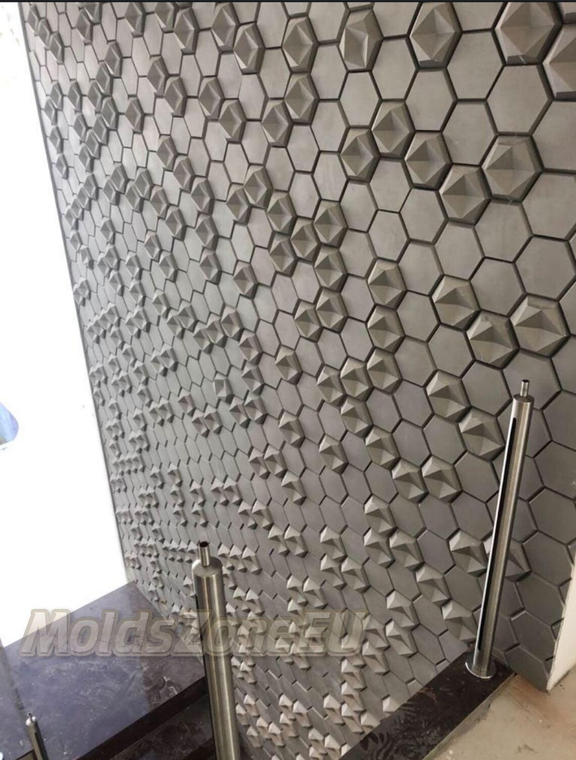 3D Panel Molds for Gypsum, Plaster or Concrete Tile for Decorative Wall ...