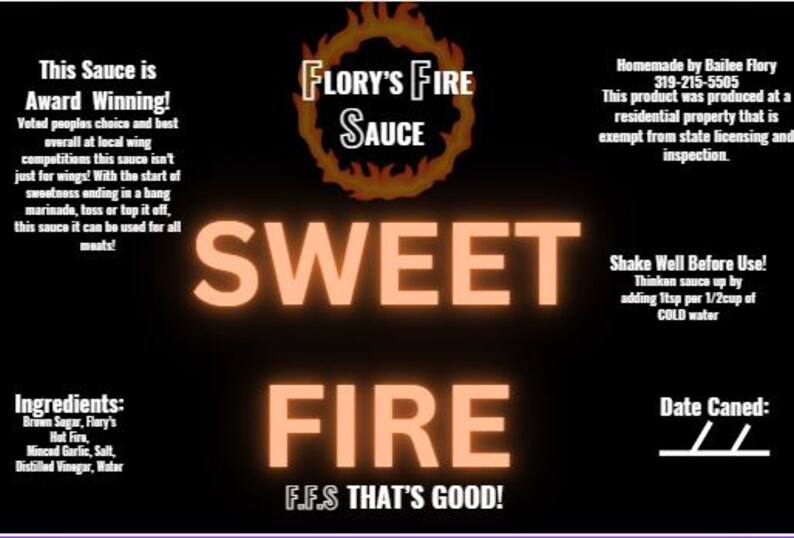 Sweet and Spicy Sauce - Etsy