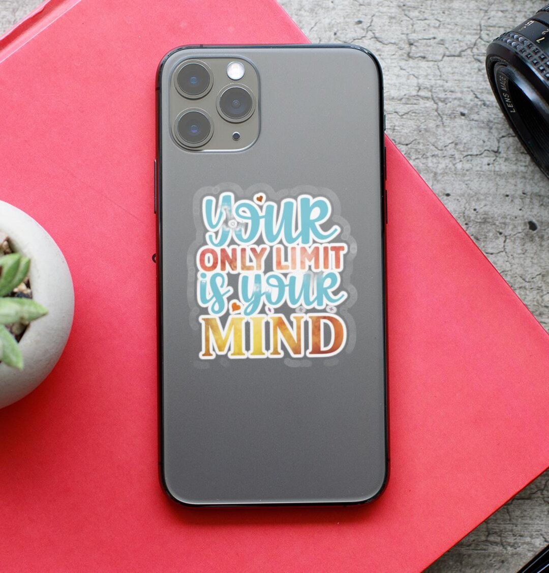 Inspirational Sticker Bright Color Personalization Water Bottles ...