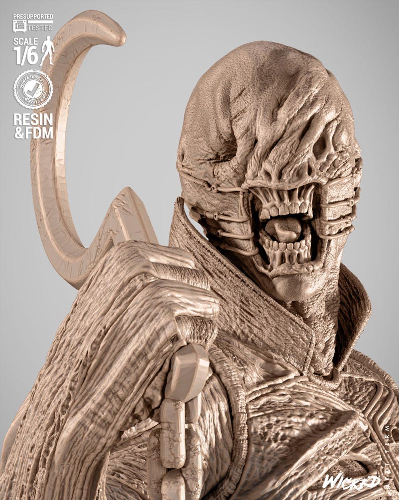 Chatterer Cenobite Stl File for 3d Printing - Etsy
