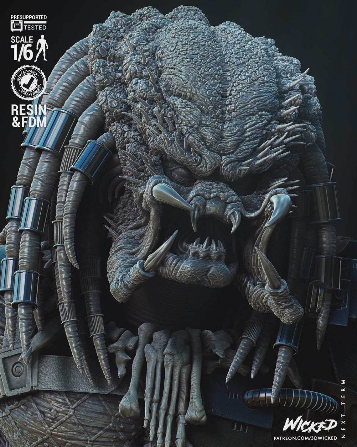 Predator Vs Dutch Stl File for 3d Printing - Etsy Canada