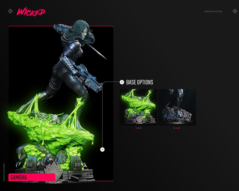 Guardians of the Galaxy Gamora Comic Style Stl File for 3d Printing - Etsy