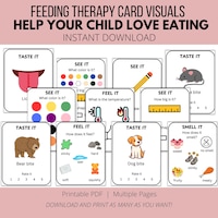 Feeding Therapy Parent Handouts, Feeding Therapy Resource, Feeding ...