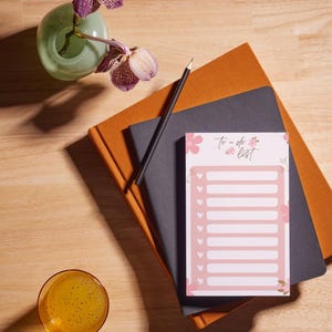 Pink Floral To-do List L Canva Template L Instant Download - Etsy