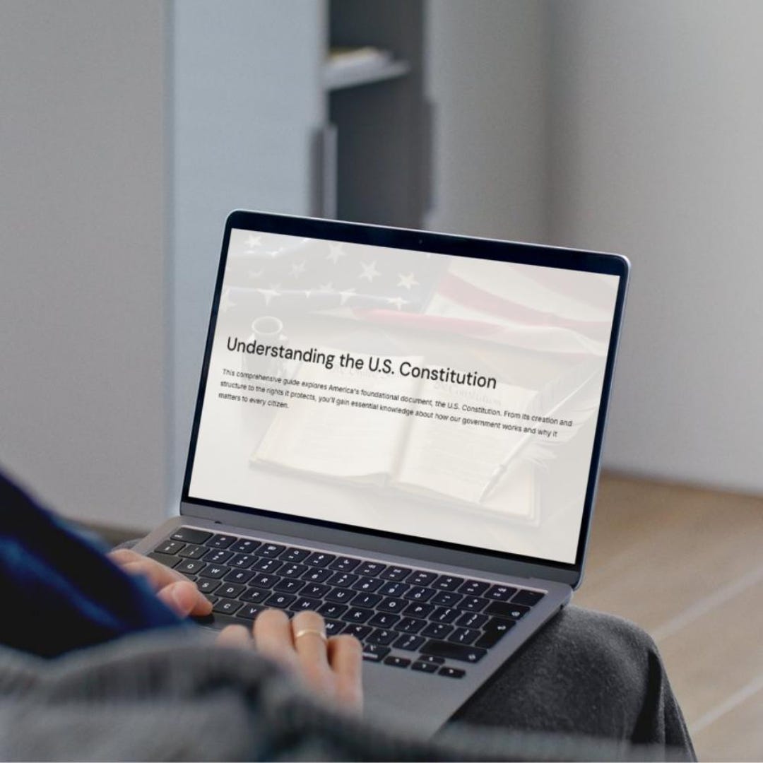 Understanding the US Constitution - Etsy