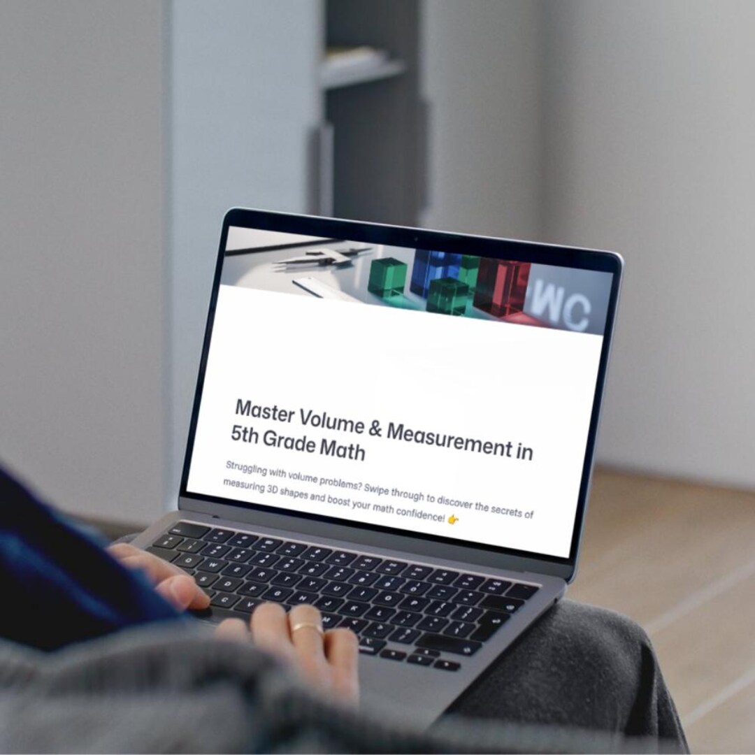 Master Volume and Measurement in 5th Grade Math - Etsy