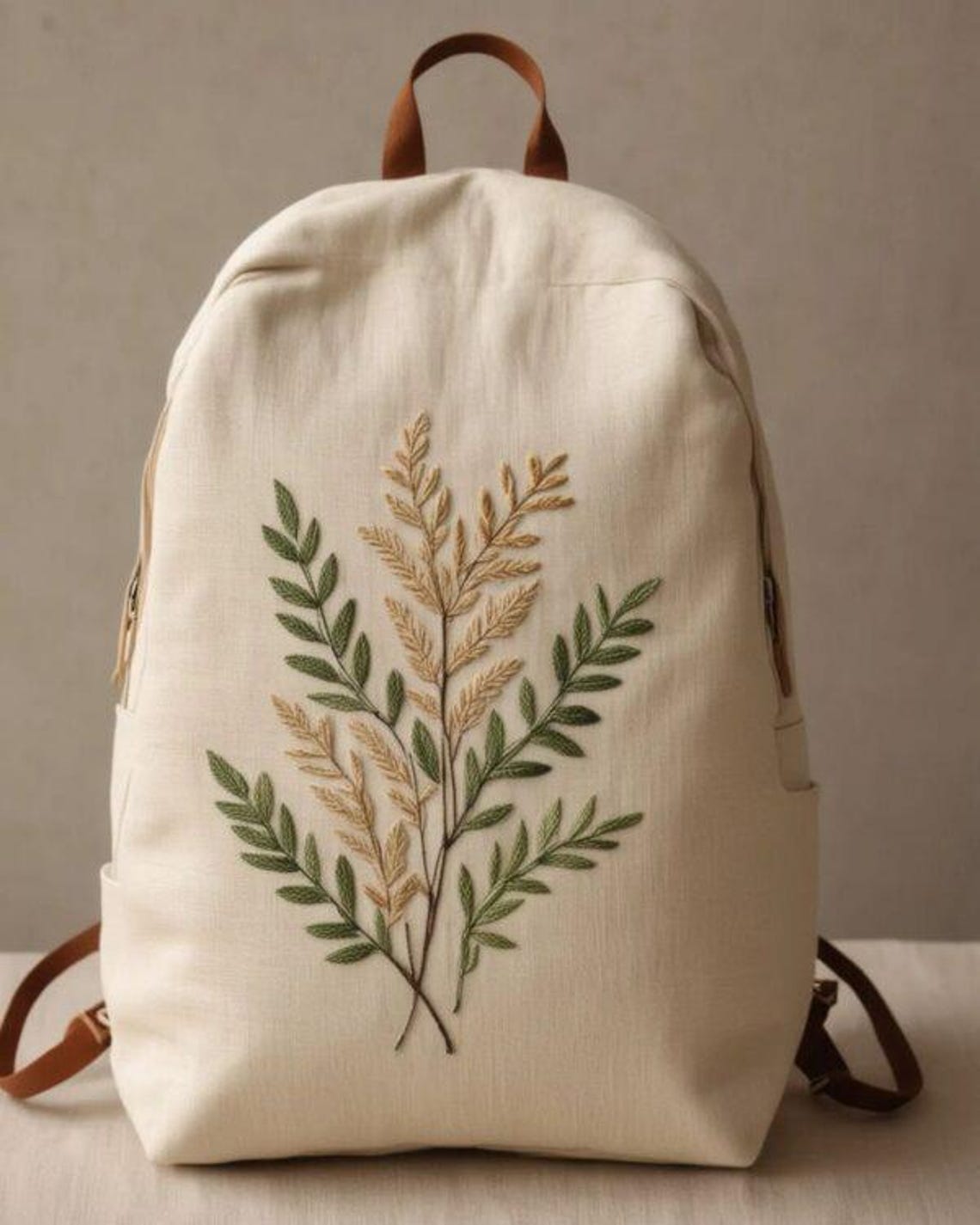 Handmade Embroidered Tote Bag – College / Uni Shoulder Bag | Aesthetic ...