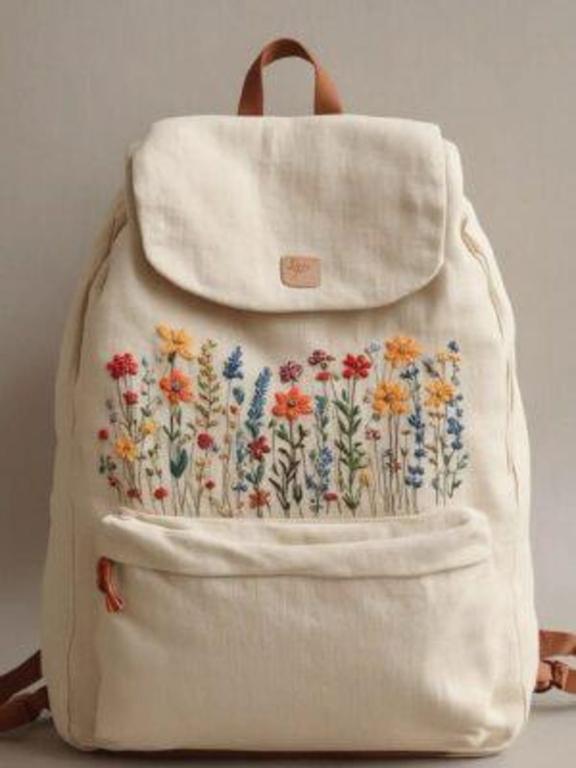 Handmade Embroidered Tote Bag – College / Uni Shoulder Bag | Aesthetic ...