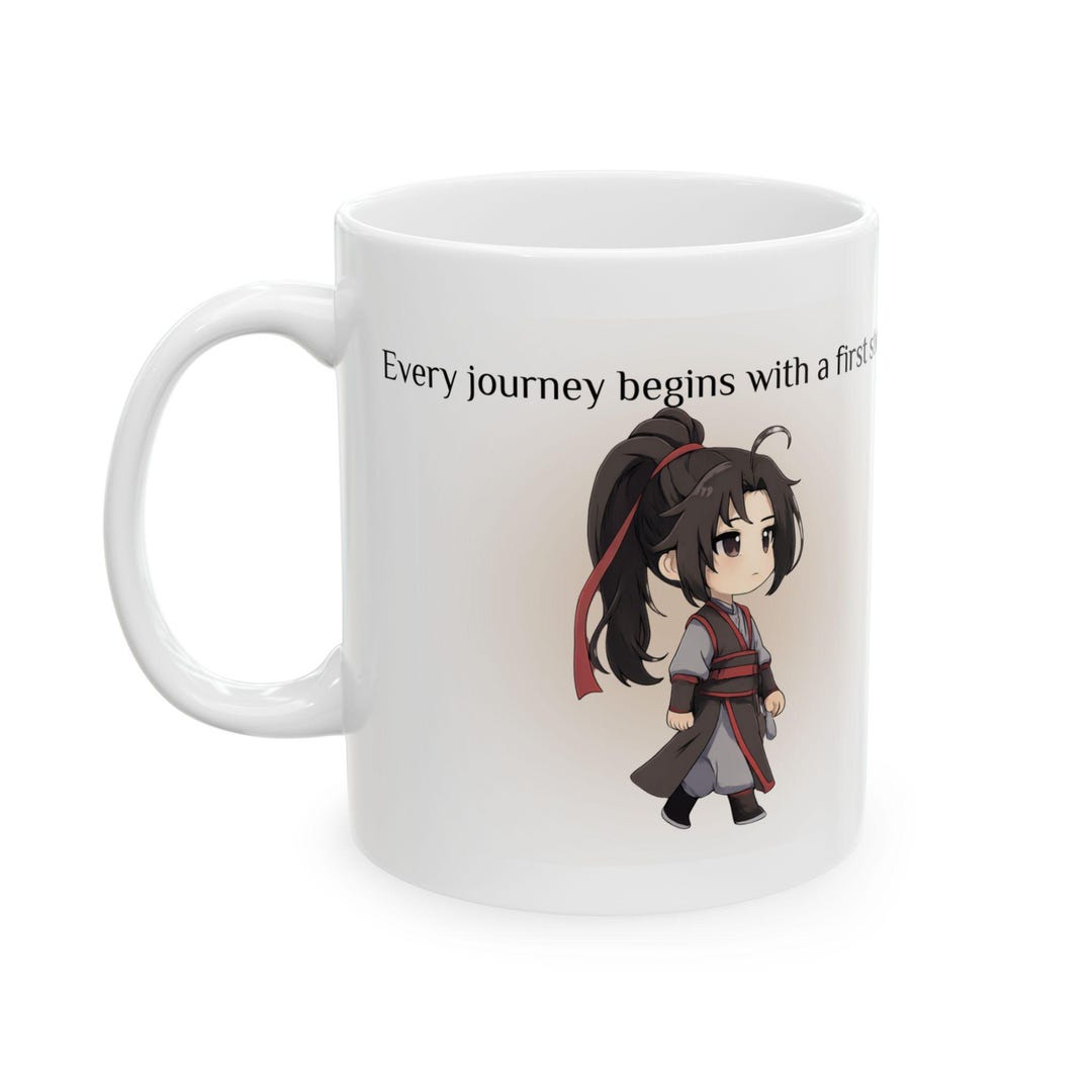 MDZS Inspired Chibi Character Quote Mug | Wuxian Mug | Gift for Fans of ...