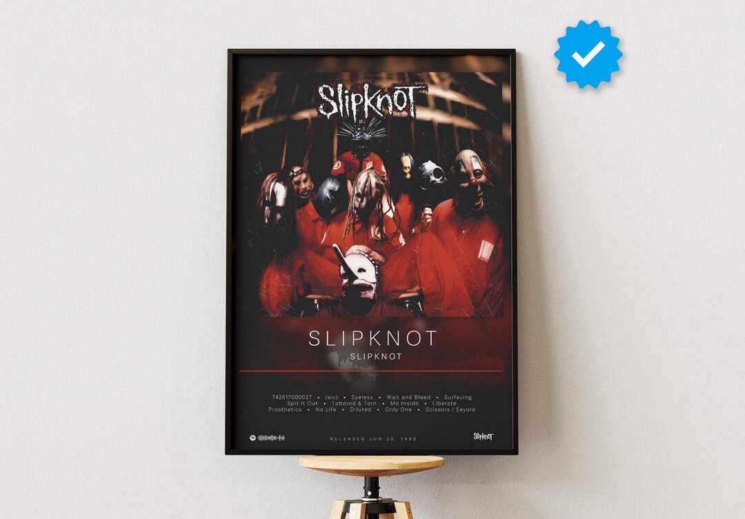 Slipknot Poster | Slipknot Poster | Album Poster Prints | Wall Decor ...