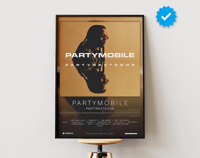 PartyNextDoor- PartyMobile Album Poster / Album Cover Poster ...
