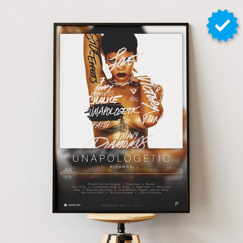 Rihanna Wall Art - Etsy