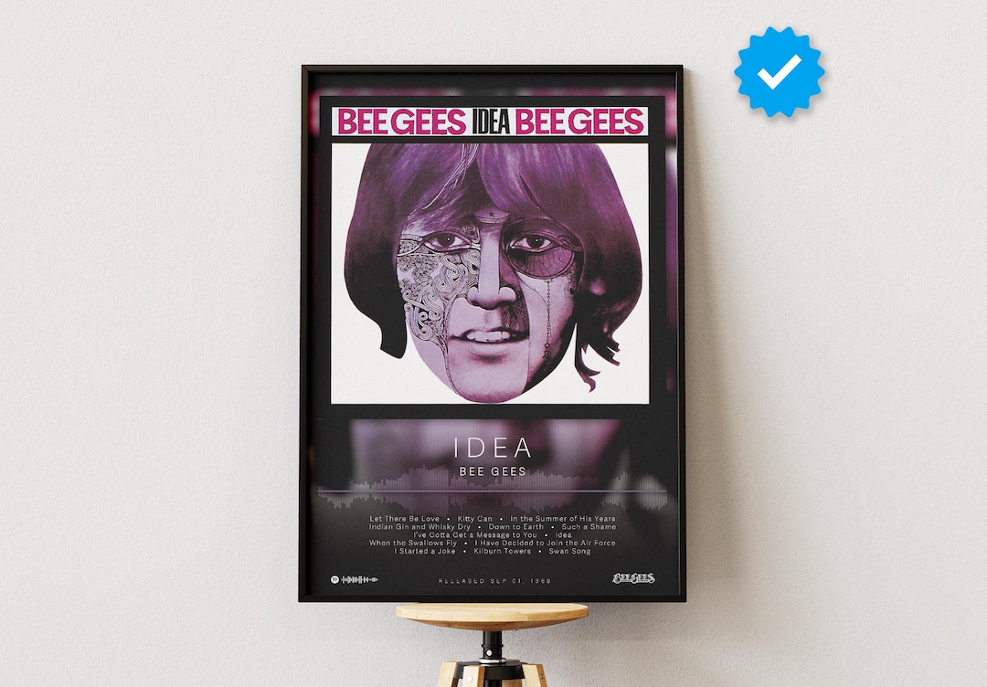 Bee Gees Poster | Idea Poster | Album Poster Prints | Wall Decor ...