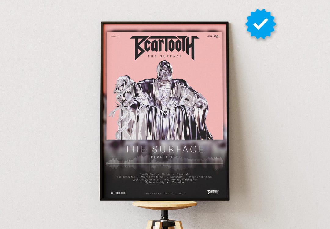 Beartooth Poster | the Surface Poster | Album Poster Prints | Wall ...