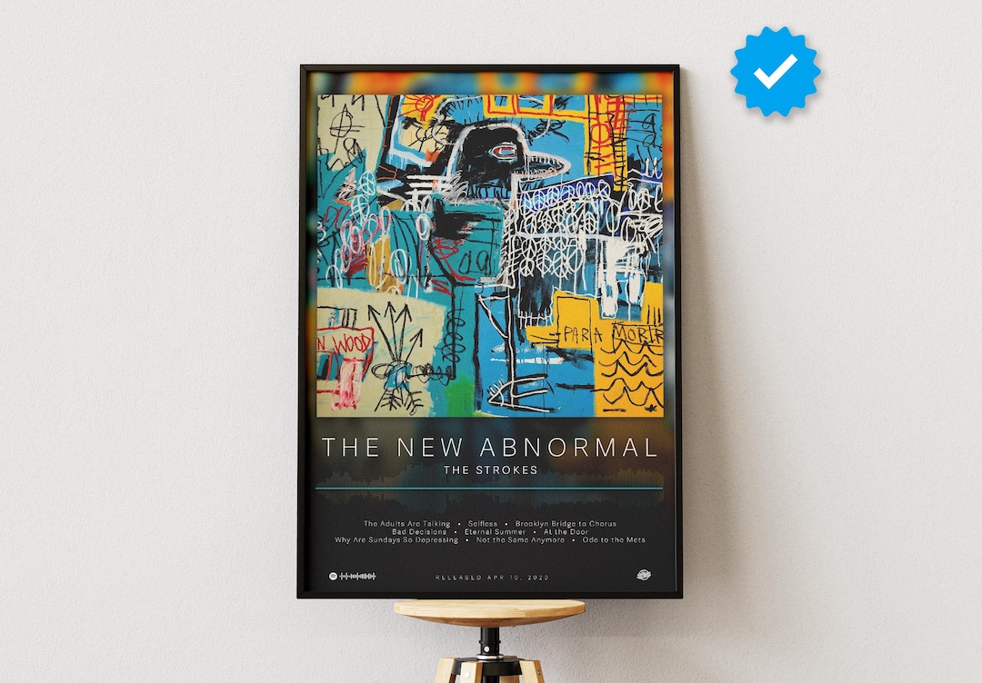 The Strokes Poster | the New Abnormal Poster | Album Poster Prints ...