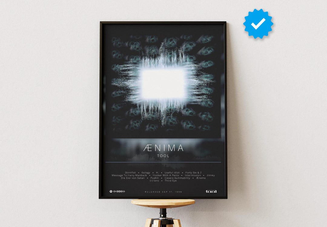 Tool Poster | Aenima Poster | Album Poster Prints | Wall Decor Posters ...