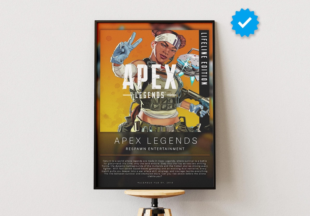 Apex Legends Poster | Gaming Poster | Video Game Prints | Wall Decor ...