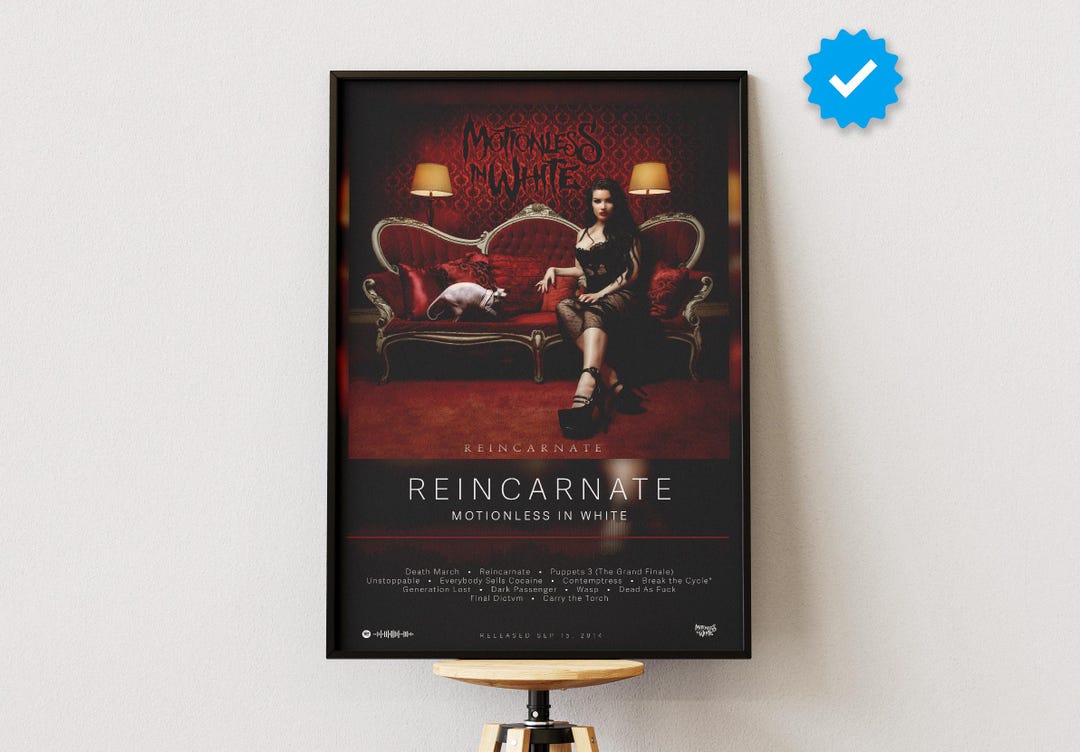 Motionless in White Poster | Reincarnate Poster | Album Poster Prints ...