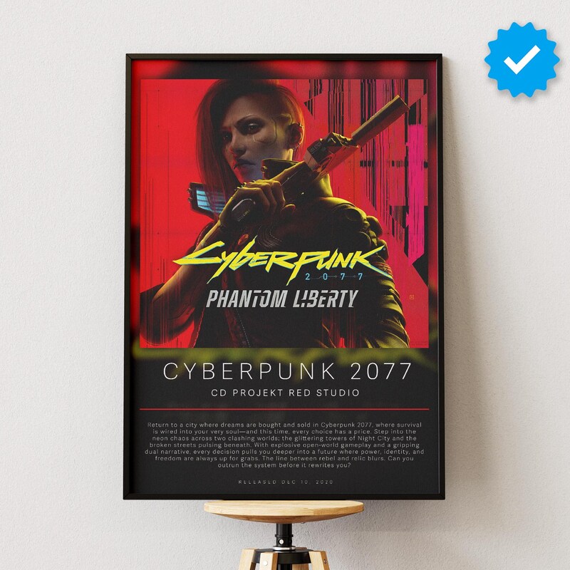 Cyberpunk 2077 Poster - Etsy