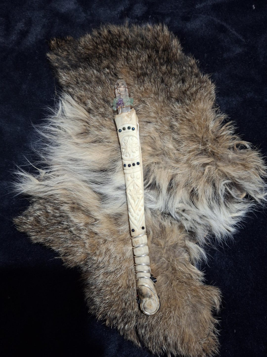 Bone Wand W/ LED Light - Etsy