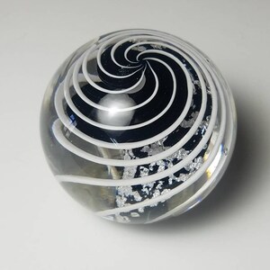 Black, White, and Silver Paperweight - Etsy