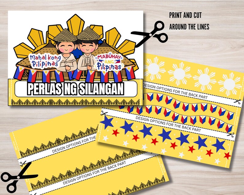 Buwan Ng Wika Headdress: Filipino Cultural Crown - Printable Paper ...