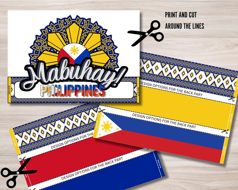 Buwan Ng Wika Headdress Bundle | Filipino Cultural Costume (digital PDF ...