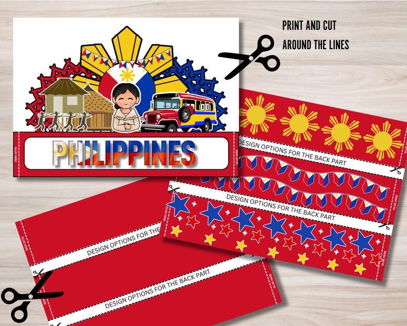 Buwan Ng Wika Headdress: Filipino Paper Crown Craft (PDF Download) - Etsy