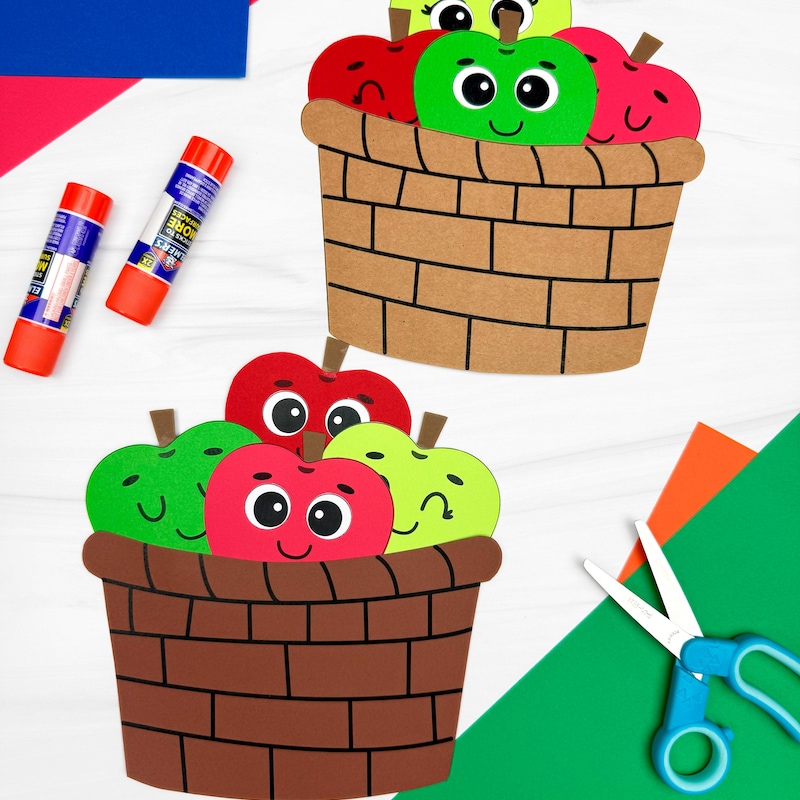 Apple Basket - Etsy
