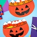 Halloween Name Craft Template | Easy Candy Corn Idea for Preschool, Pre ...
