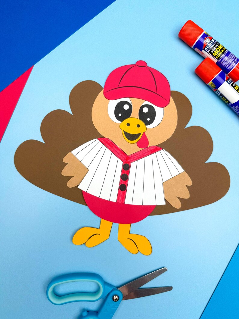 Boy Turkey Disguise Project Template | DIY Thanksgiving Activity ...