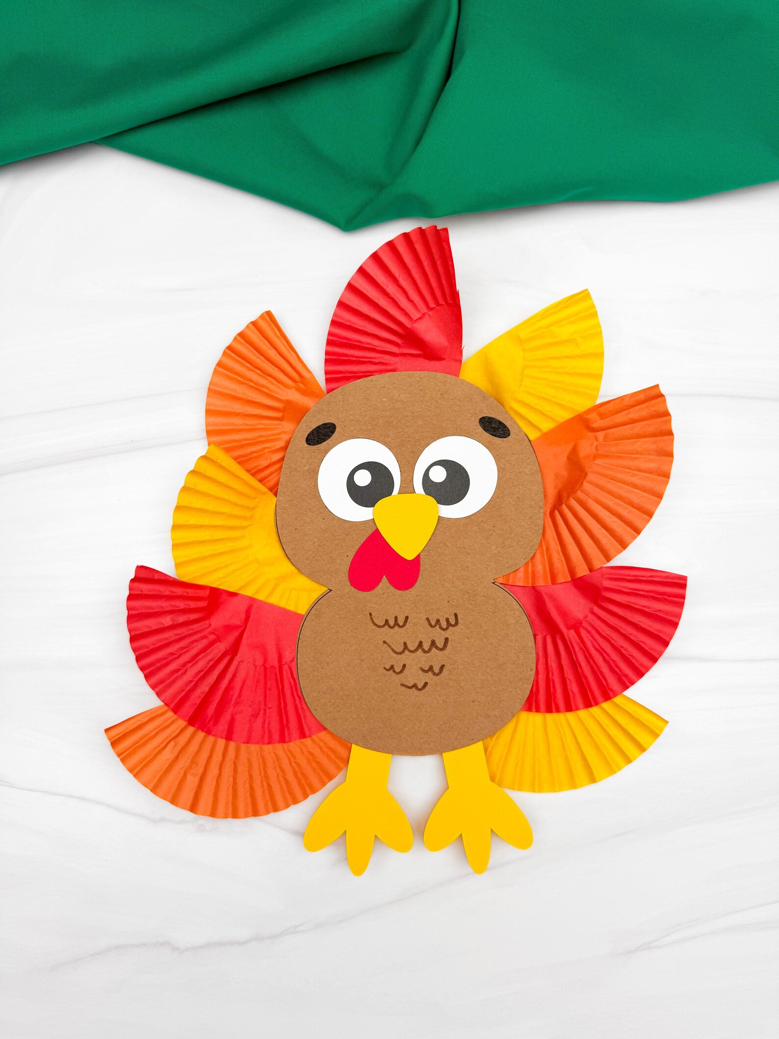 Turkey Craft Kids Love | Printable Thanksgiving Activity Template for ...