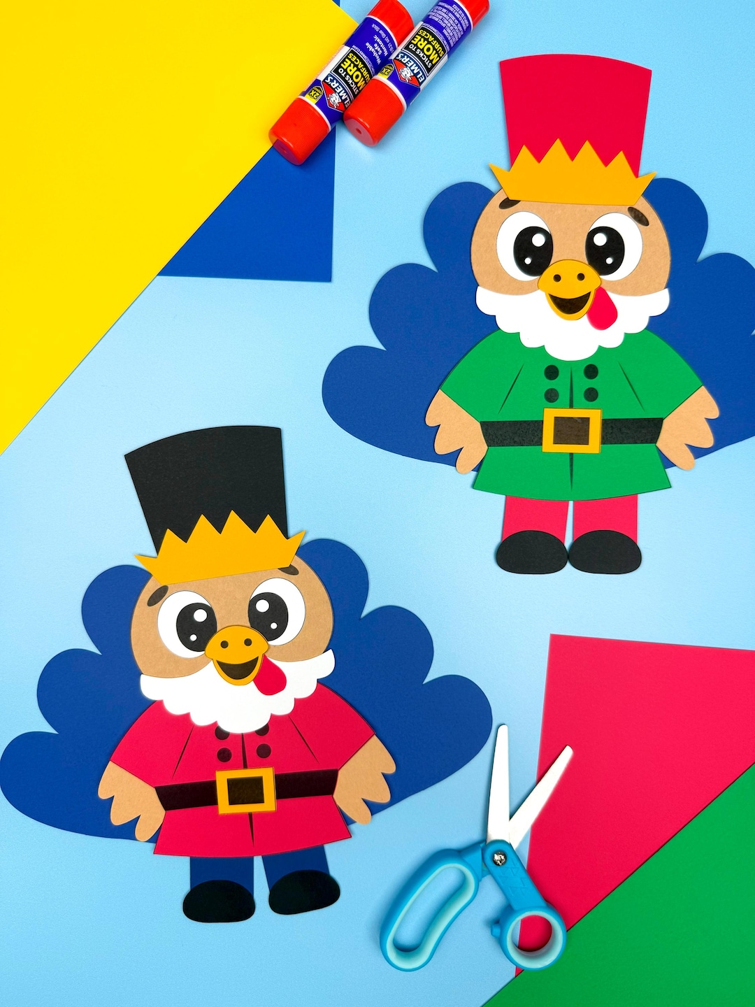Nutcracker Turkey Disguise Project Template | Printable Hide the Turkey ...