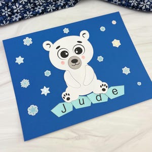 Polar Bear Name Project Template | Winter Literacy Activity | Printable ...