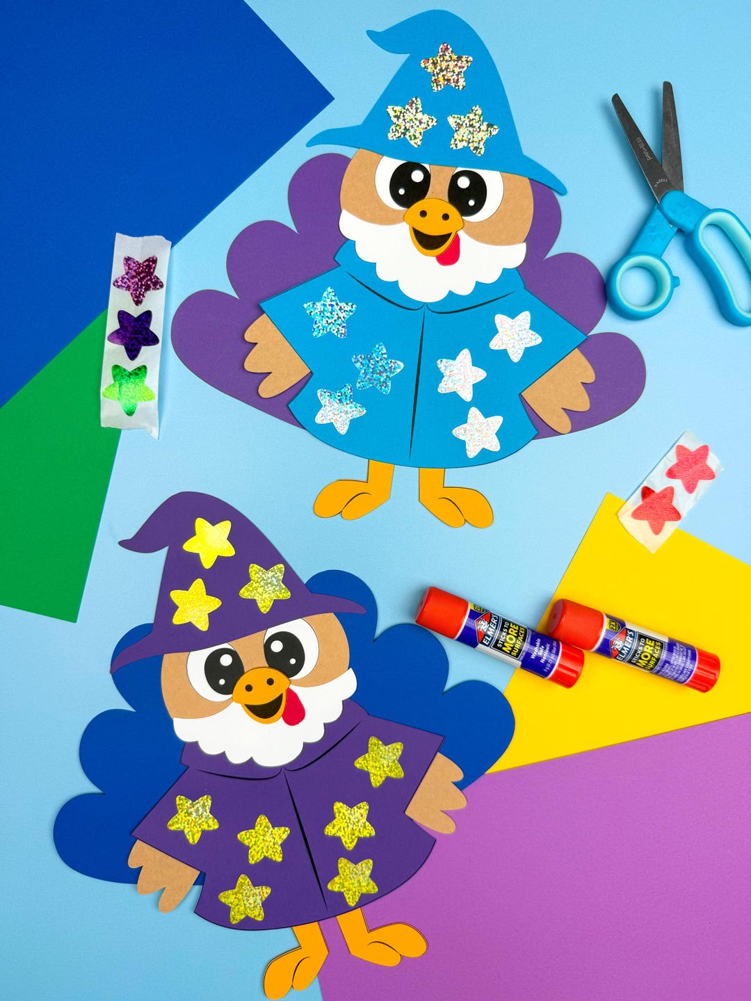 Wizard Turkey Disguise Project Template | Thanksgiving Craft for Kids ...