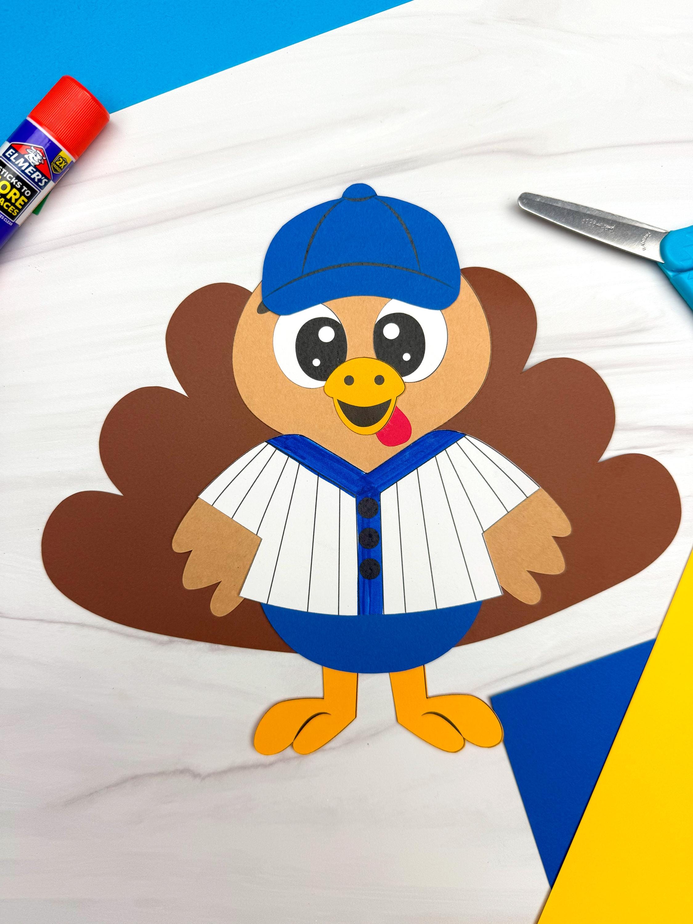 Boy Turkey Disguise Project Template | DIY Thanksgiving Activity ...
