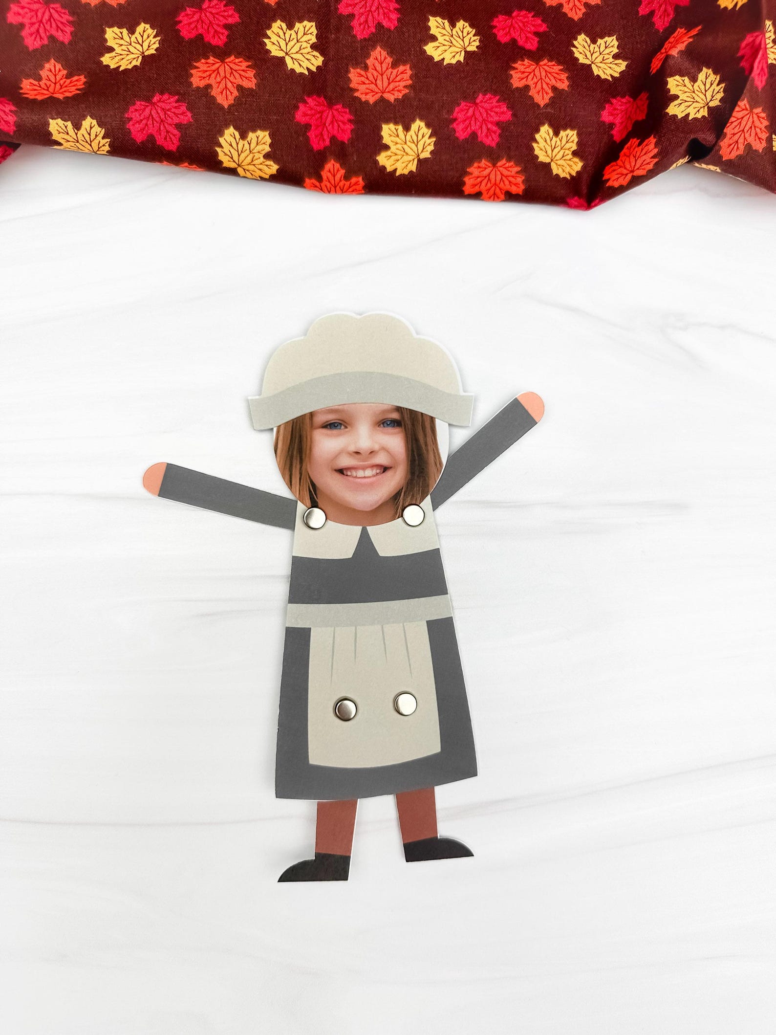 Pilgrim Photo Printable | Class Centers Craft | Fun Thanksgiving ...
