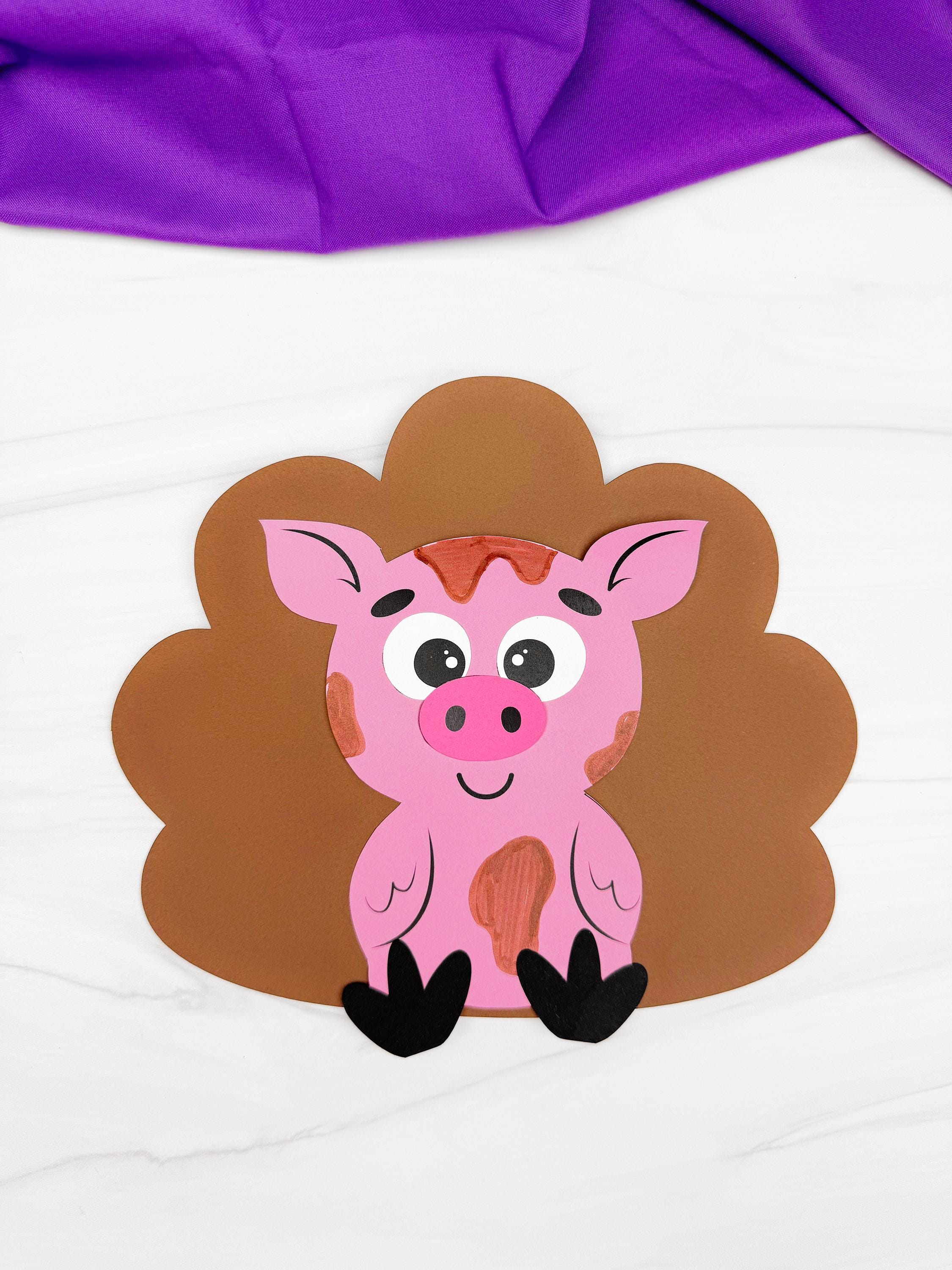 Pig Turkey Disguise Craft Template | Funny Hide the Turkey Thanksgiving ...