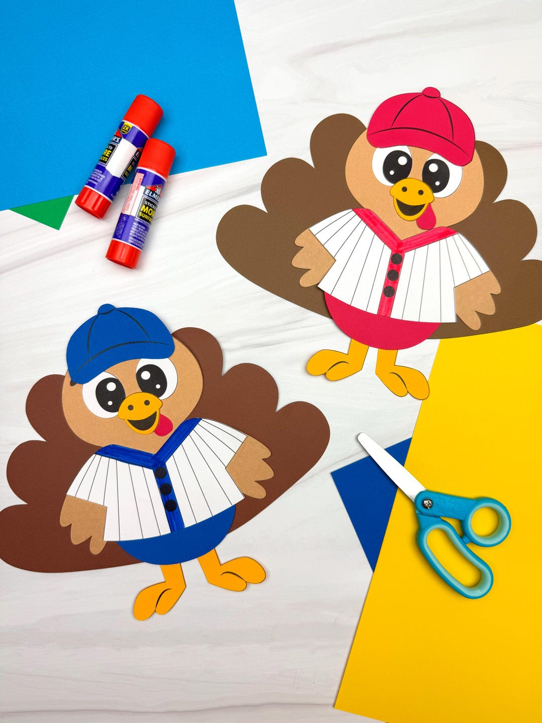 Boy Turkey Disguise Project Template | DIY Thanksgiving Activity ...